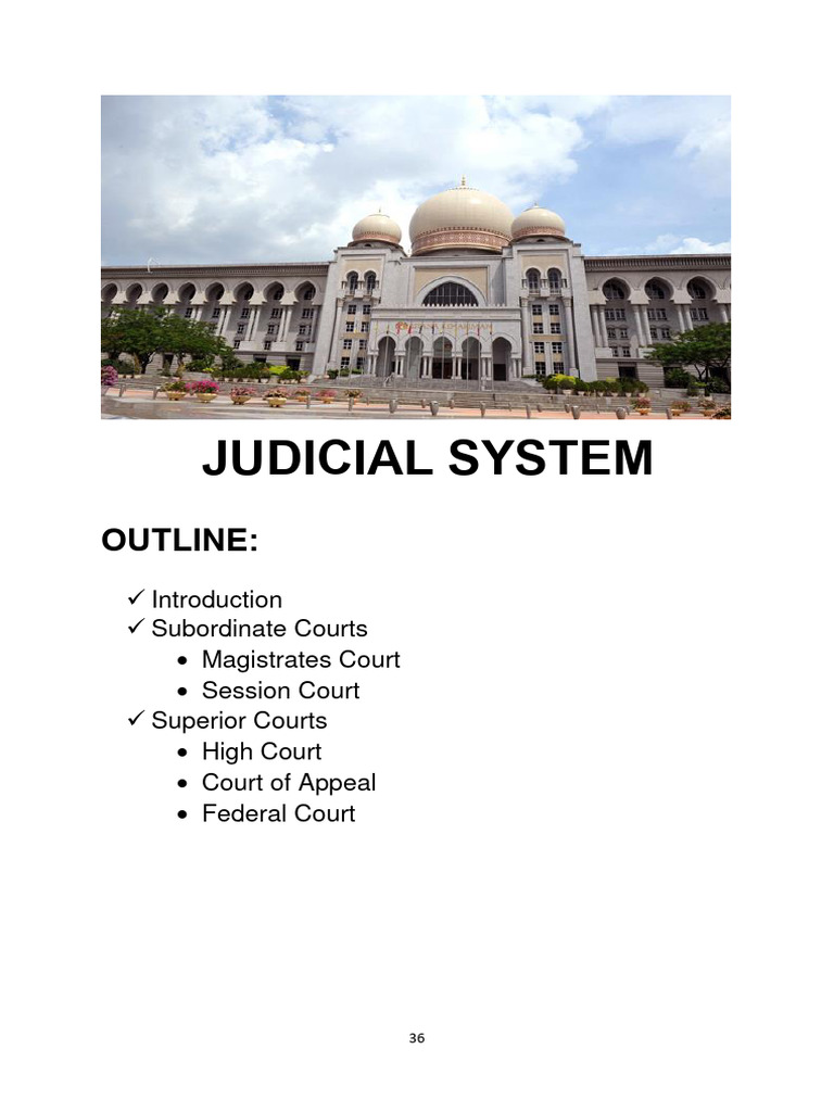 Judicial System | PDF | Magistrate | Appeal