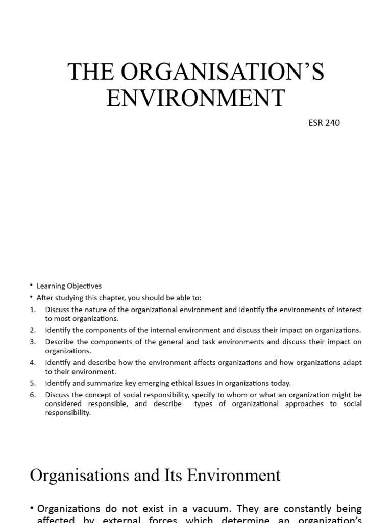 Ethical Considerations in Organizations | PDF | Corporate Social ...