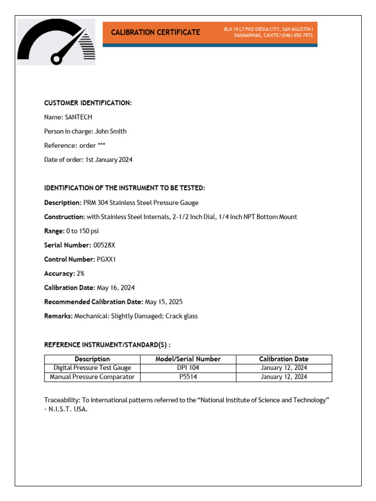 Calibration Validation | PDF | Calibration | Science