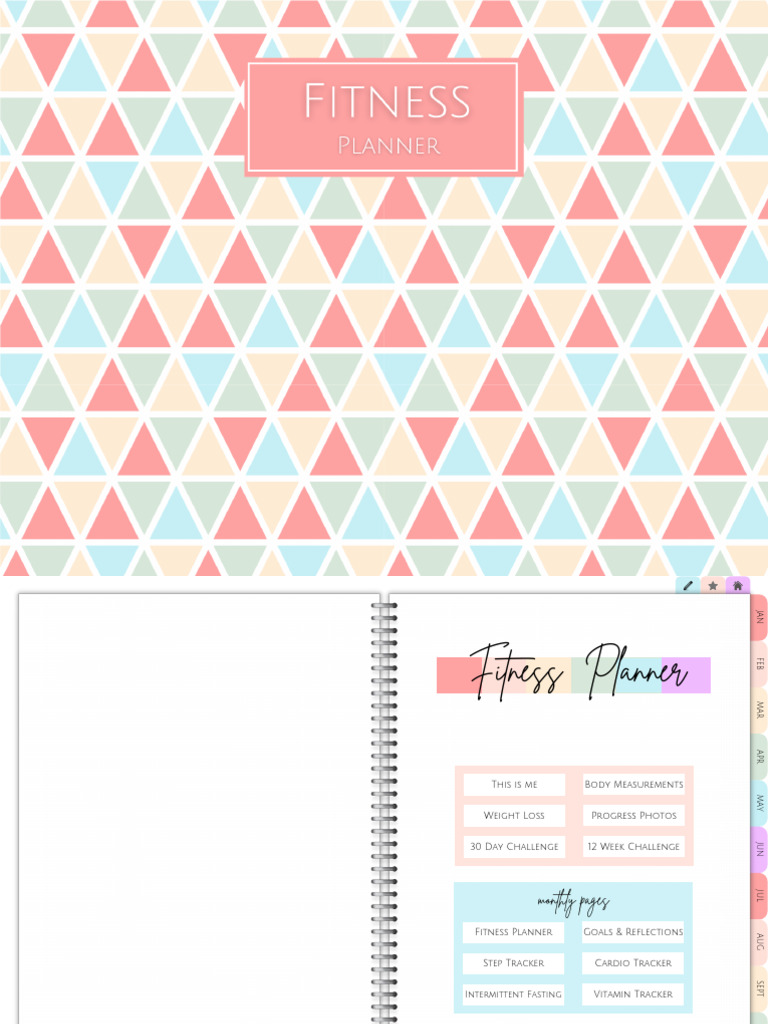 Fitness Planner and Progress Tracker | PDF | Human Body Weight ...