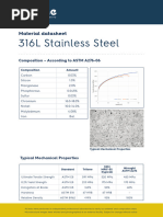 Astm A351 CF8M | PDF | Materials Science | Building Engineering