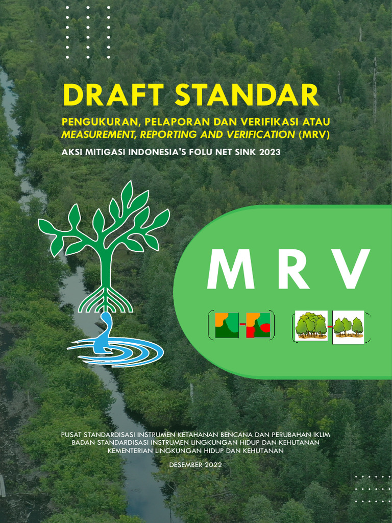 DRAFT STANDAR MRV FoLU Net Sink 2030 - 1-FF (20 Hal) | PDF | Bisnis | Pengelolaan Keuangan & Uang