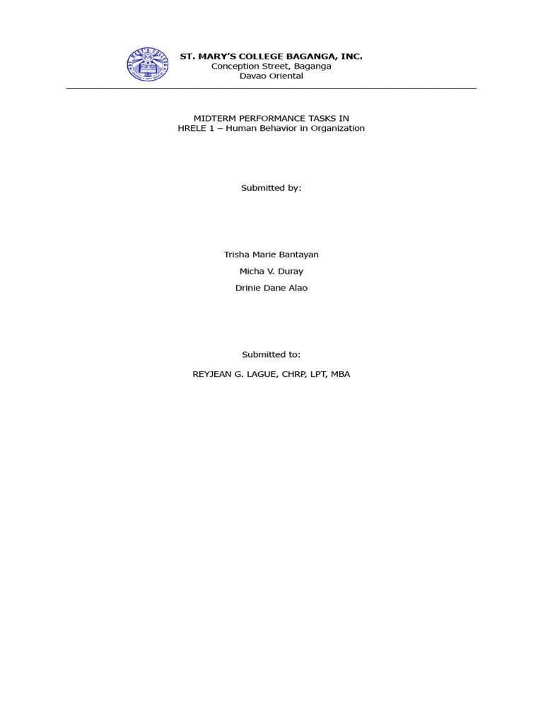 Midterm-Performance-Task.-Survey 1 | PDF | Teachers | Social Psychology