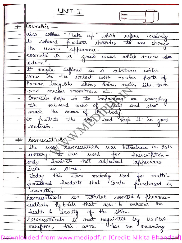 Handwritten CS Units-1-Notes | PDF