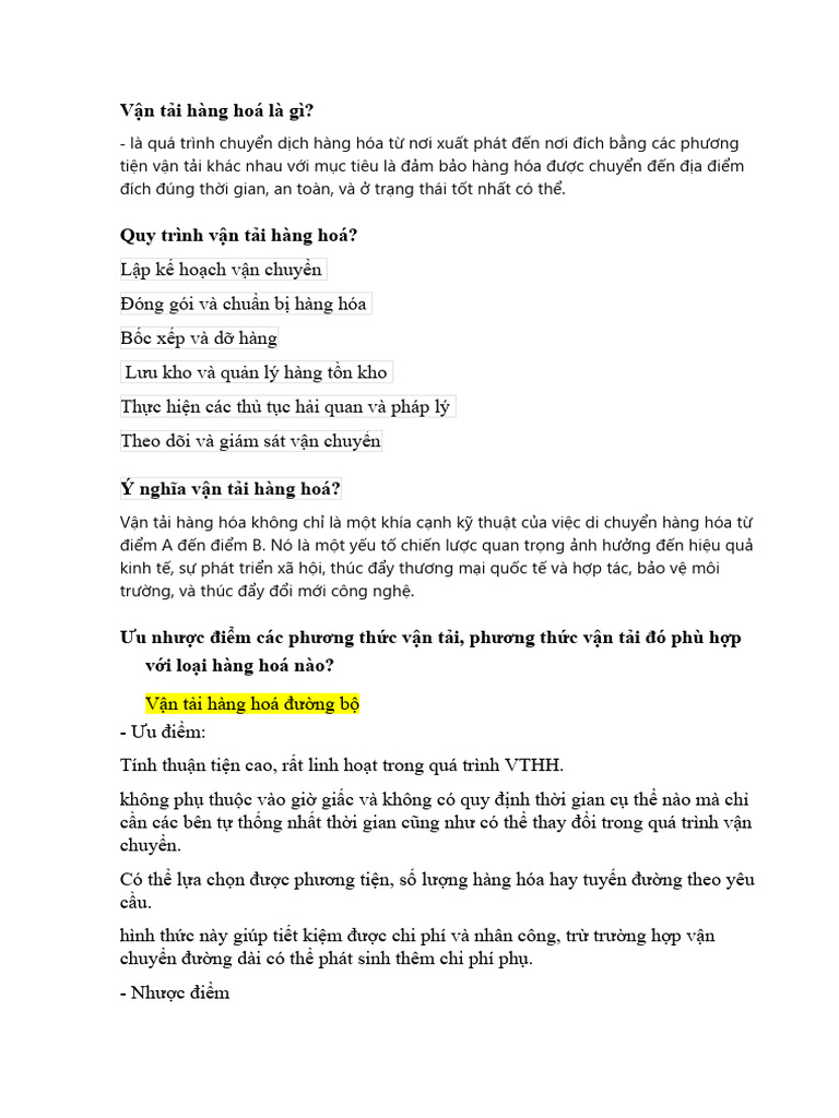 VTHH lý thuyết | PDF