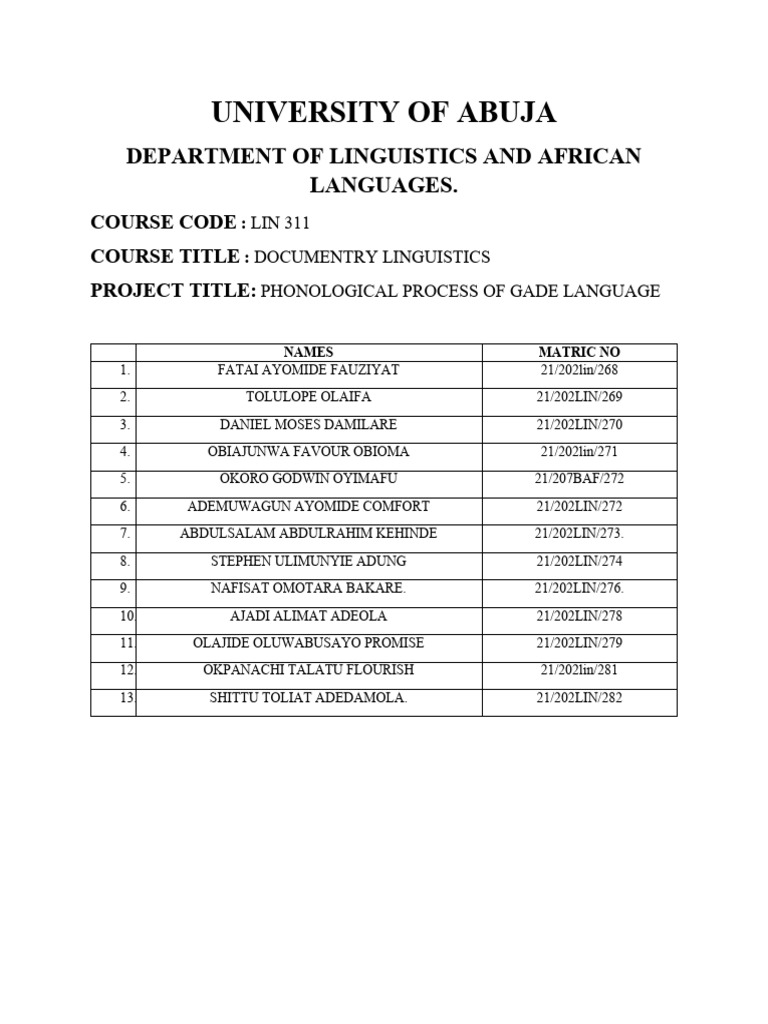 Update GADE Documentation | PDF | Tone (Linguistics) | Phoneme