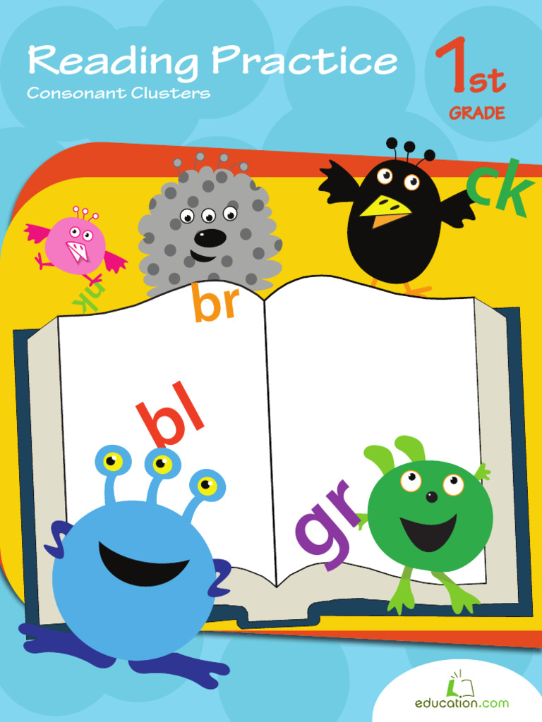 1st - Reading Practice Consonant Cluster | PDF