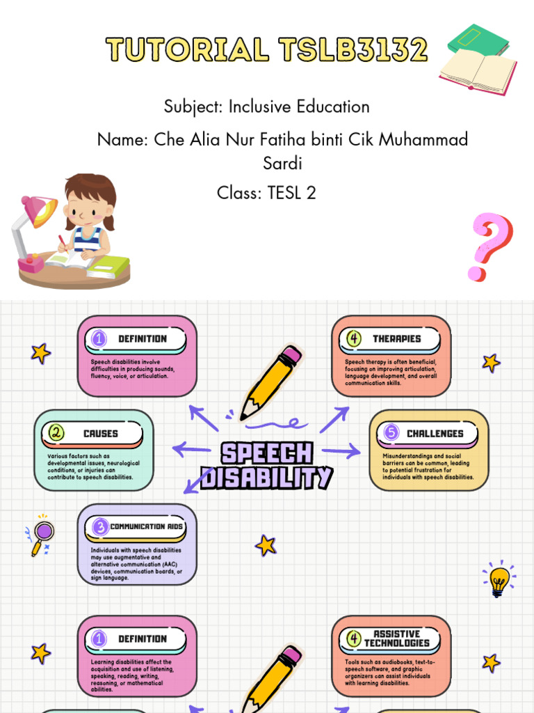 Tutorial Topic 1 TSLB3132 | PDF | Learning Disability | Disability