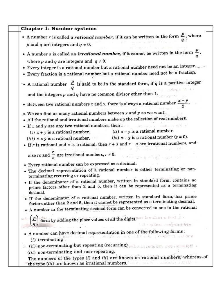Math Exercises: Number Systems | PDF | Computers