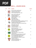 Sample Class C Drivers Written Test 1 | PDF | Traffic | Driving