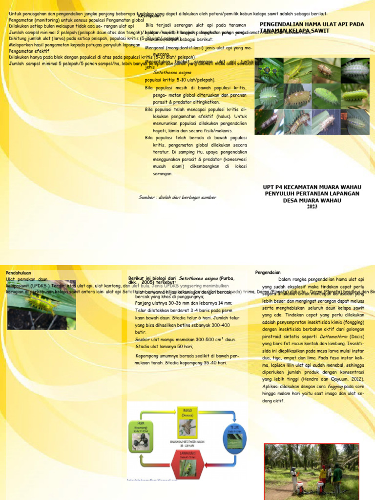 Leaflet Ulat API Word | PDF