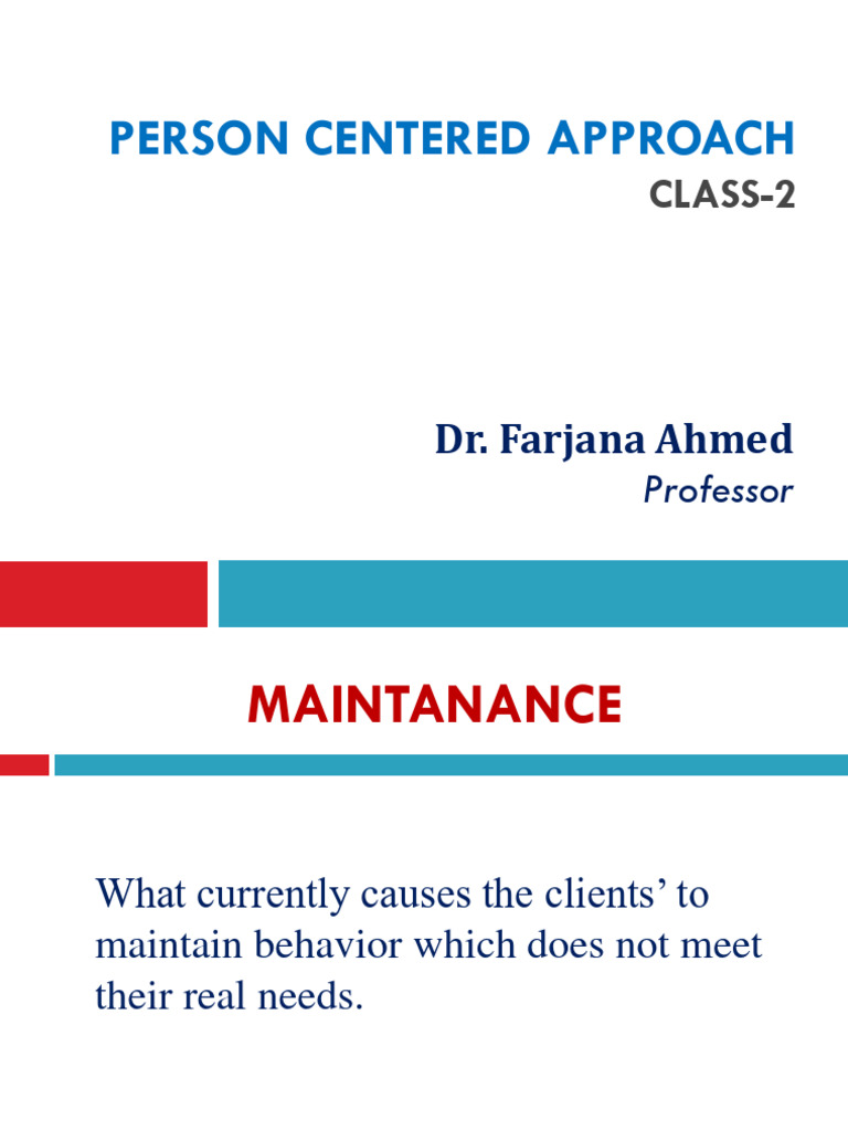 Understanding Person-Centered Therapy | PDF | Self Concept | Experience