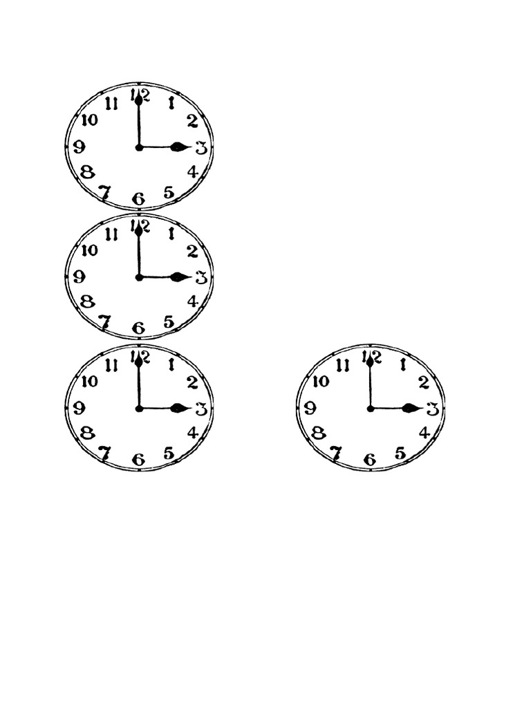 Media Gambar Jam LKPD | PDF