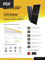Hanersun-585W Datasheet | PDF | Fenômenos físicos | Metrologia