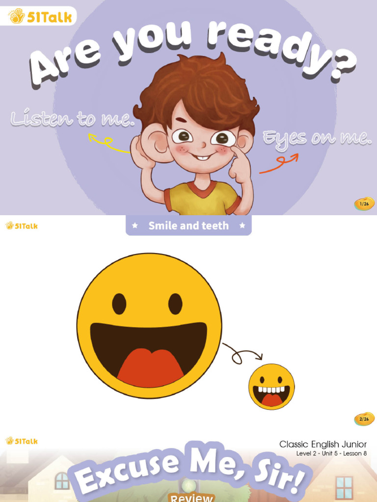 Level 2 - Unit 5 - Lesson 8 - Excuse Me, Sir | PDF