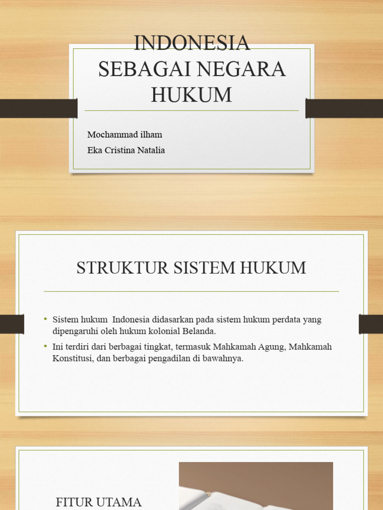 Indonesia Sebagai Negara Hukum | PDF