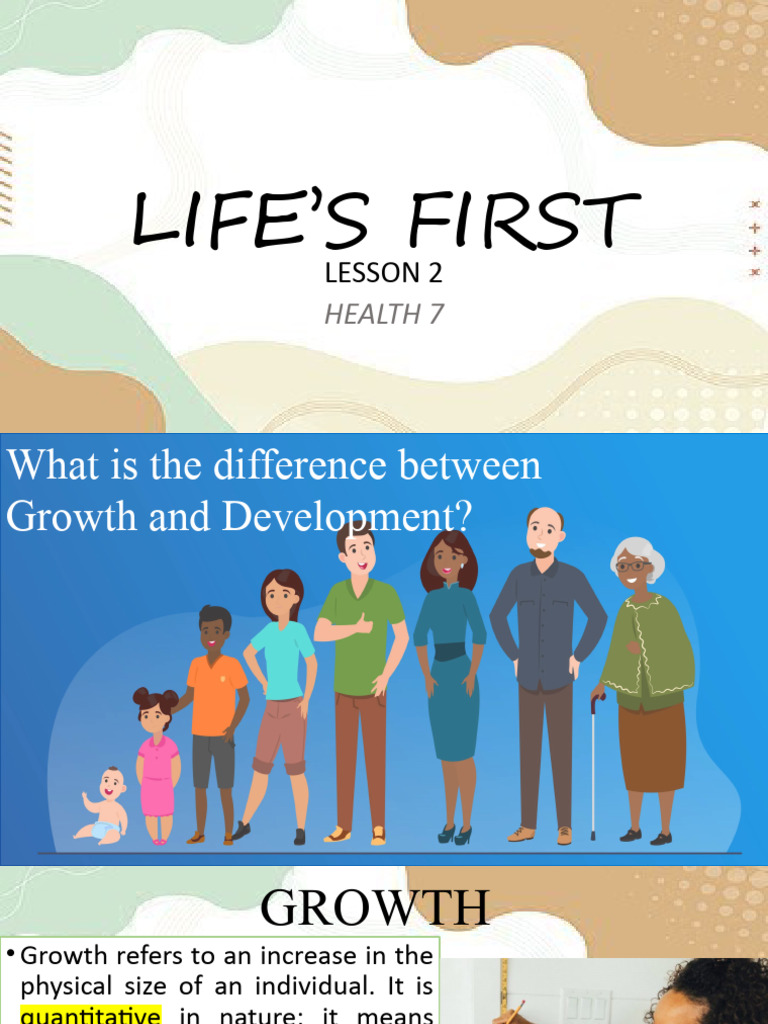 Life's First | PDF | Adolescence | Puberty