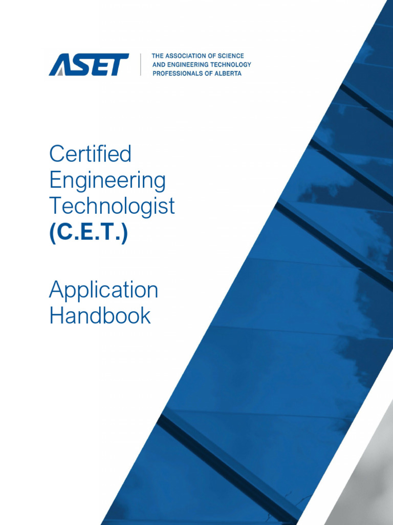2024 CET Handbook FEB 2024 | PDF | Criminal Record | Engineering