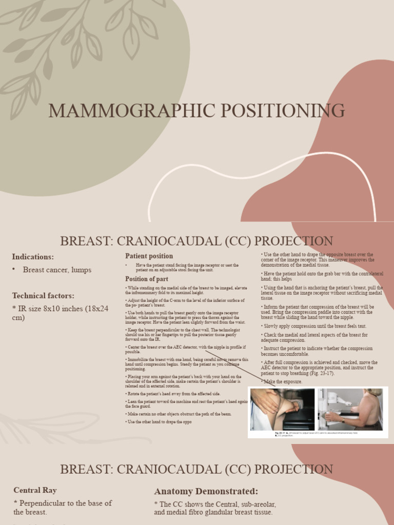Mammo | Download Free PDF | Mammography | Anatomical Terms Of Location
