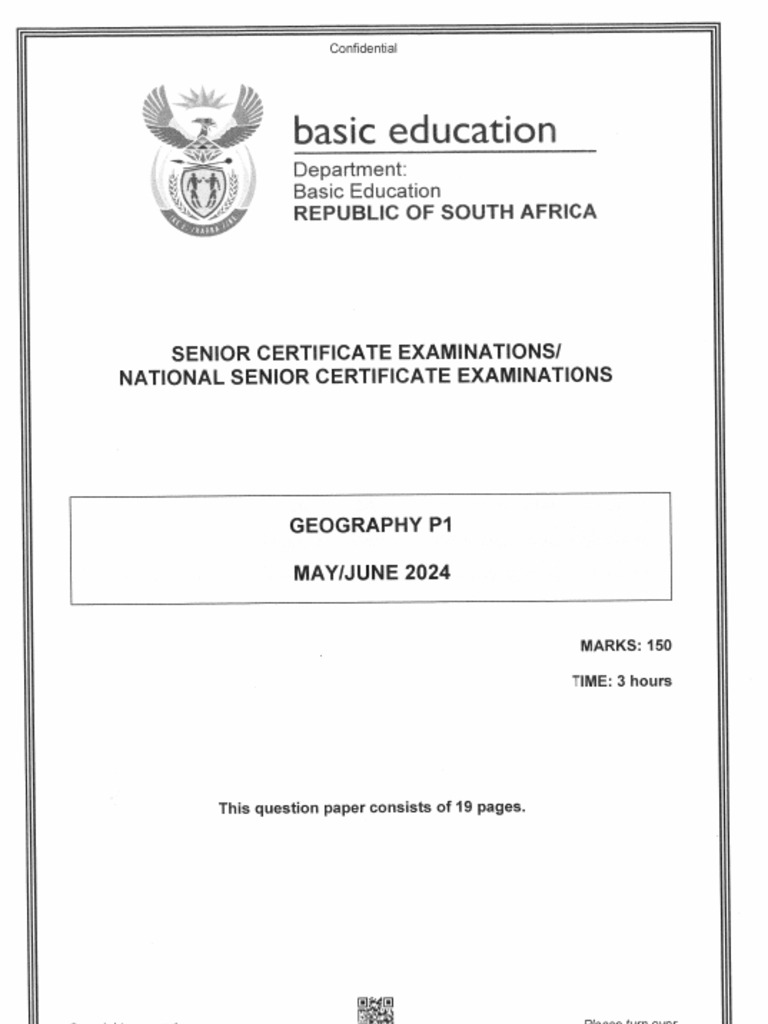 NSC Geo p1 June 2024 | PDF