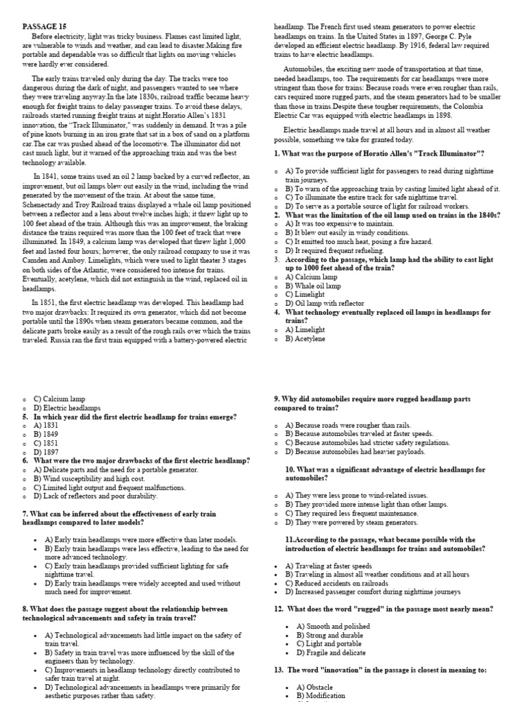 Reading Barron | Download Free PDF | Train | Headlamp