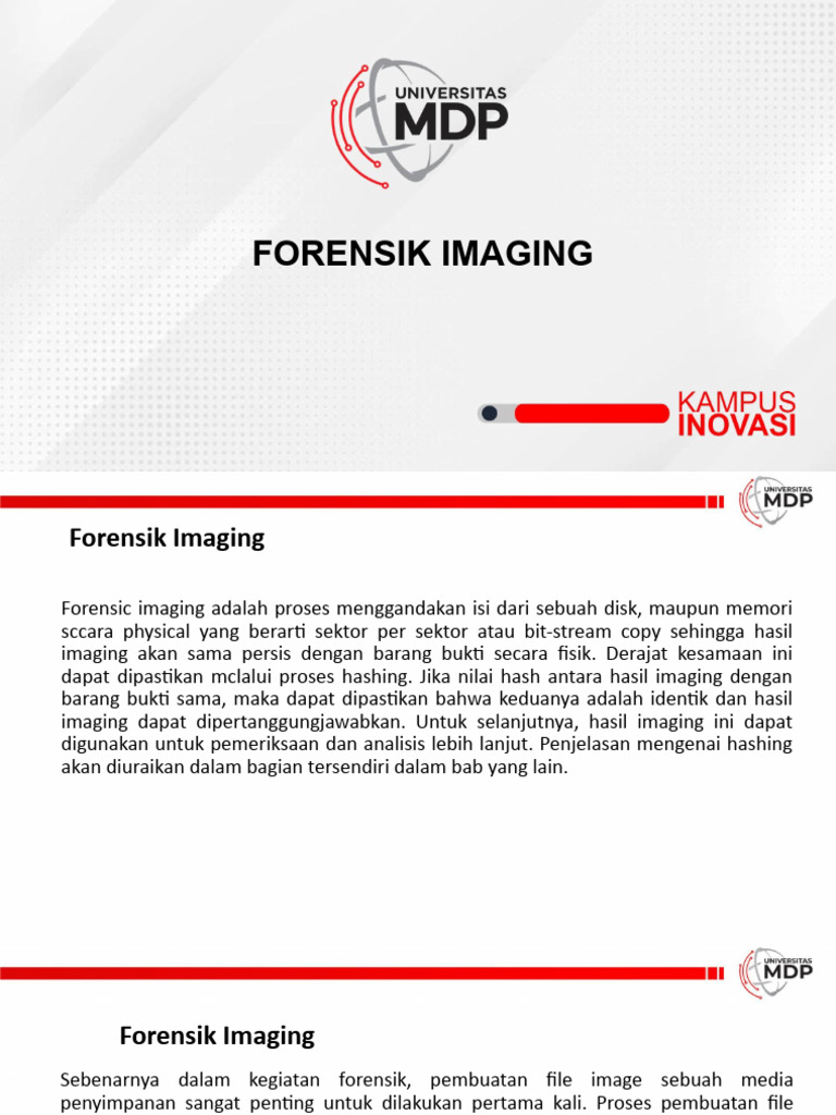 Panduan Lengkap Forensik Imaging | PDF