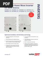 Se Power Optimizer S Series Datasheet | PDF | Photovoltaics | Energy Technology