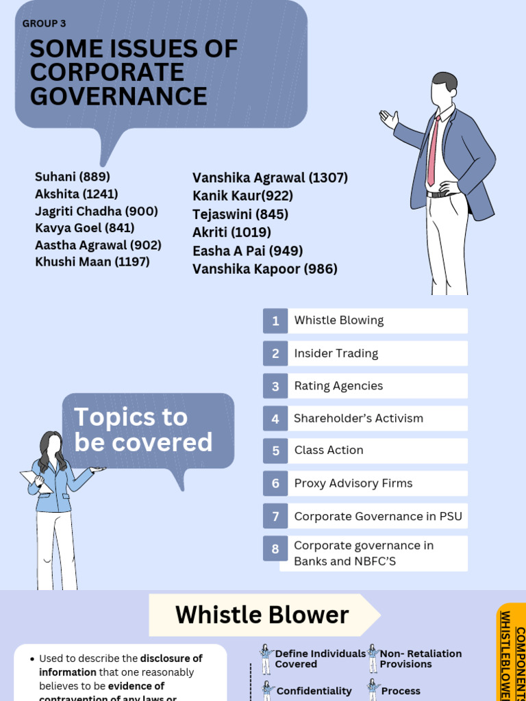 Issues of Corporate Governance | PDF | Credit Rating Agency | Securities (Finance)