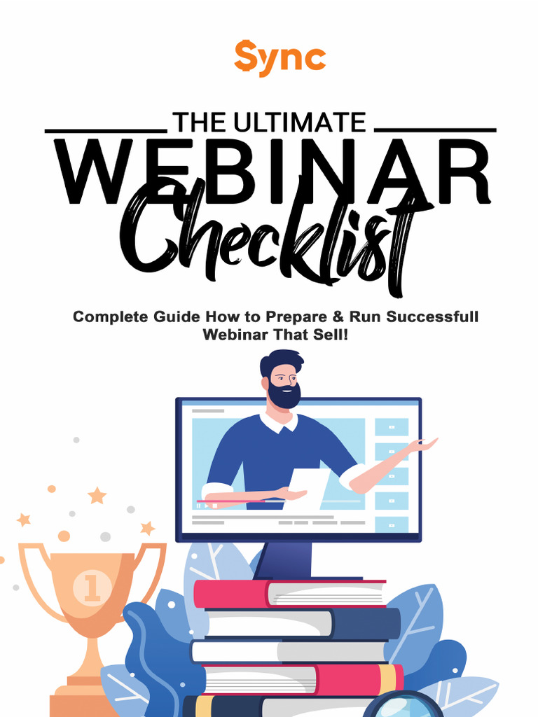 The Ultimate Webinar Checklist | Download Free PDF | Web Conferencing | Search Engine Optimization