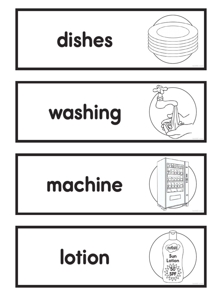 BW Medial SH Phonics Word Cards | PDF