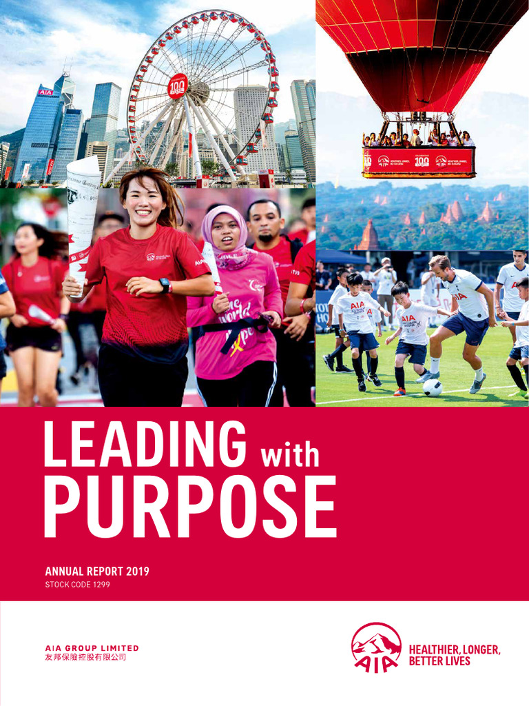 AIA Annual Report 2019 | PDF | Dividend | Financial Services