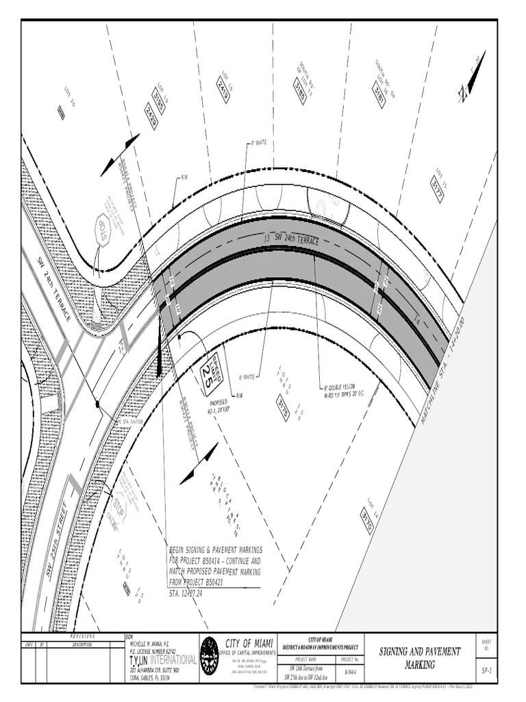 Pavement and Striping | PDF