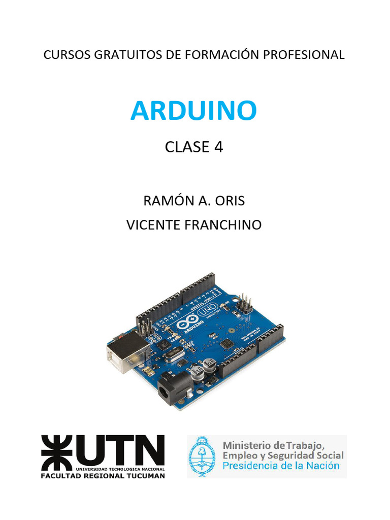 Arduino - Clase 4 | PDF | Sensor | Arduino Arduino - Clase 4 | PDF | Sensor | Arduino