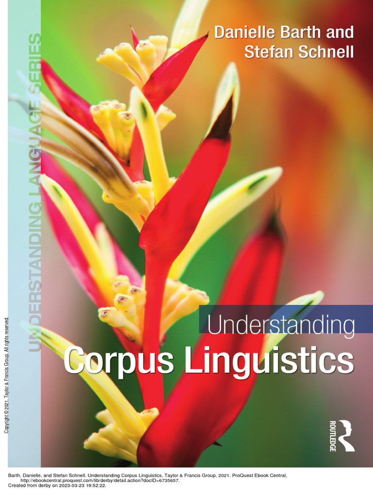 Understanding Corpus Linguistics by Danielle Barth and Stefan Schnell (Full Book) | PDF ...