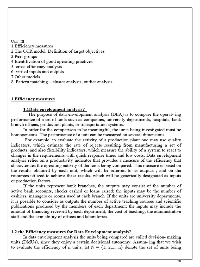 Unit Iii Pdf Outlier Mathematical Optimization