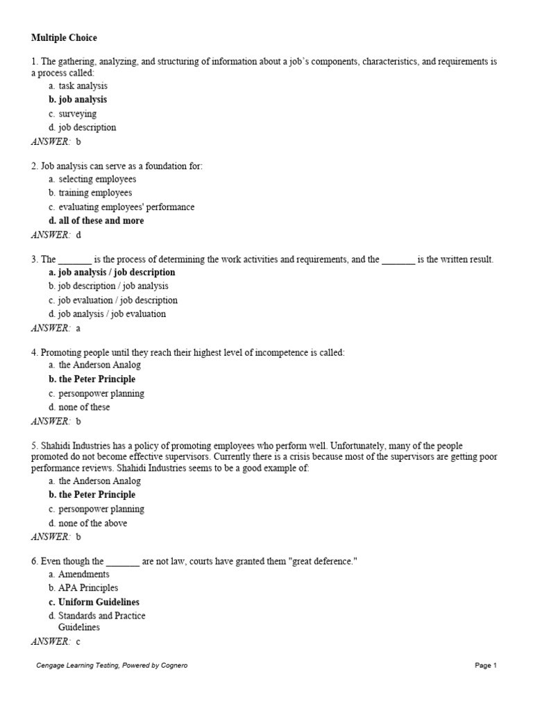 Job Analysis Techniques and Methods | PDF | Psychology | Business