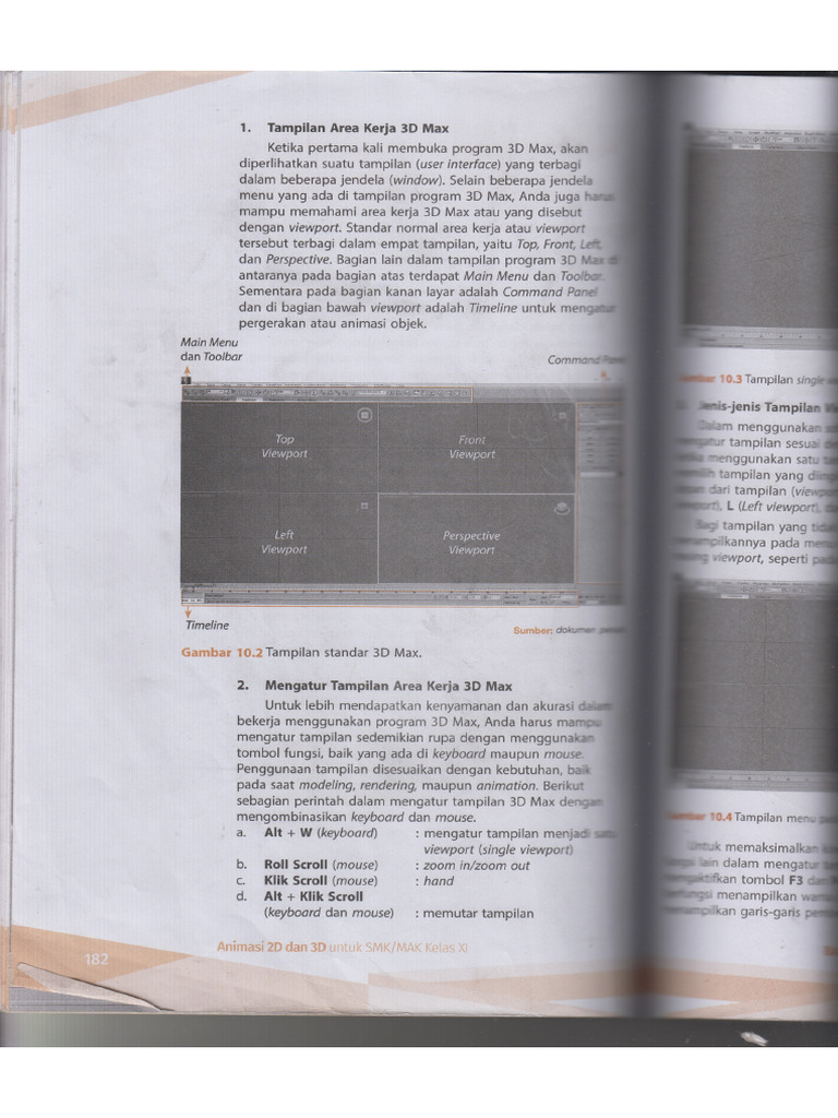 MATERI LANJUTAN ANIMASI 3D | PDF