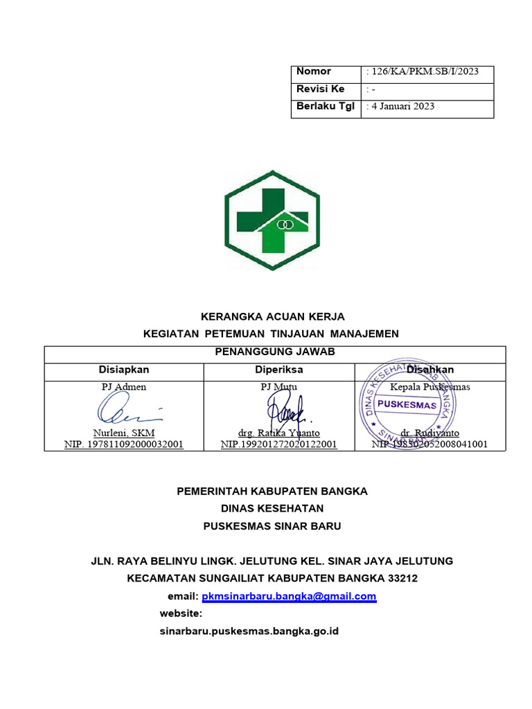 Kak RTM | PDF | Pengelolaan Keuangan & Uang