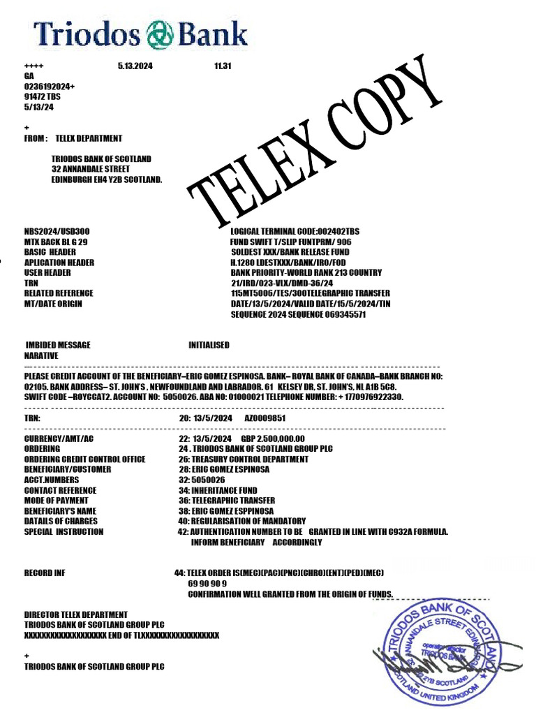 Transfer Slip | PDF | Money | Telecommunications