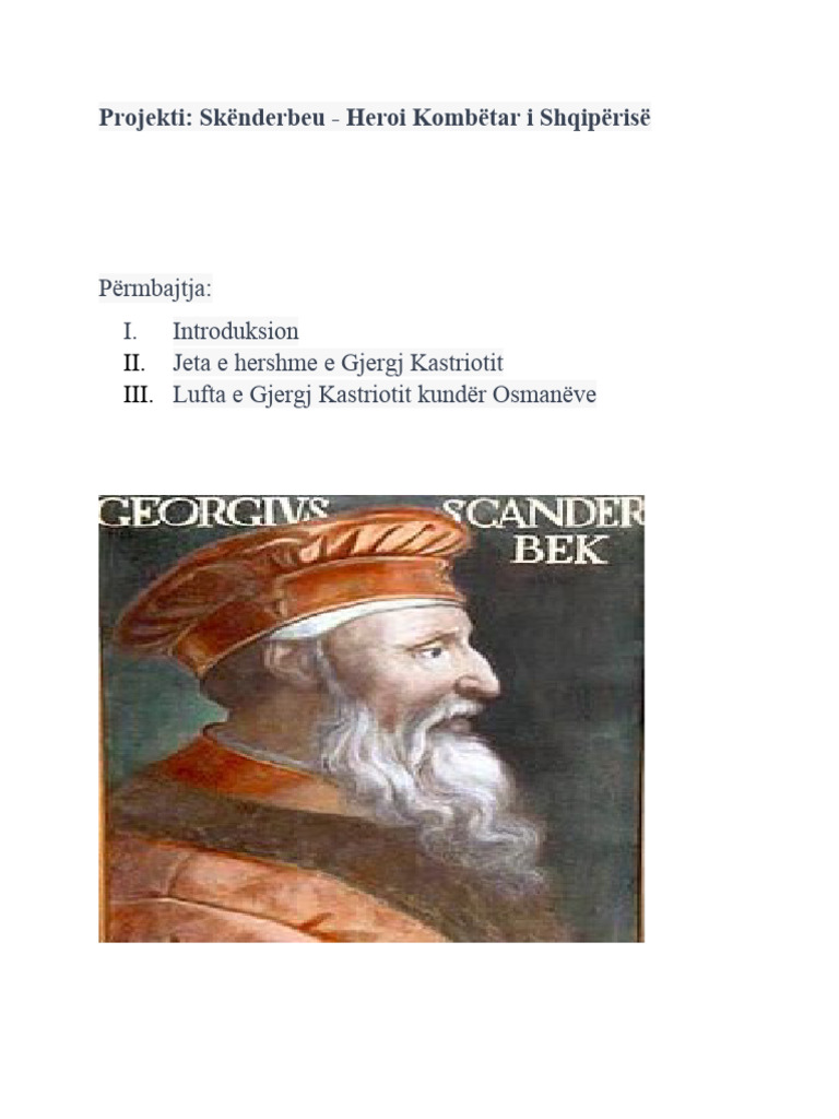 Skenderbeu | PDF