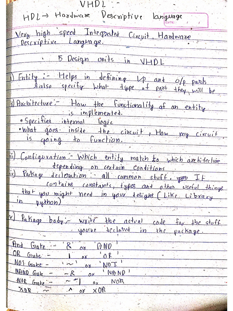 Vhdl And Microprocessor Pdf