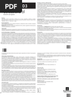 Hidroferol 0,266 mg: Indicaciones y Dosis | PDF | Vitamina D ...