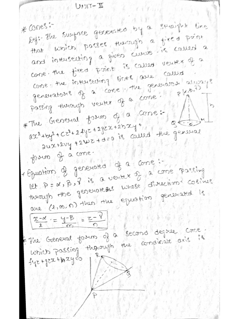 Maths 6th Sem UNIT - 2 | PDF