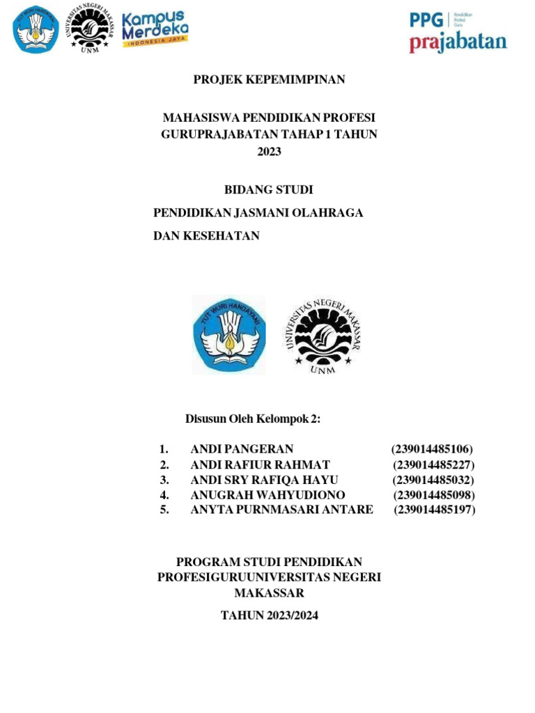 Tugas 4.1 Pembagian Peran Dalam Projek, KELOMPOK 2, ANDI RAFIUR RAHMAT | PDF