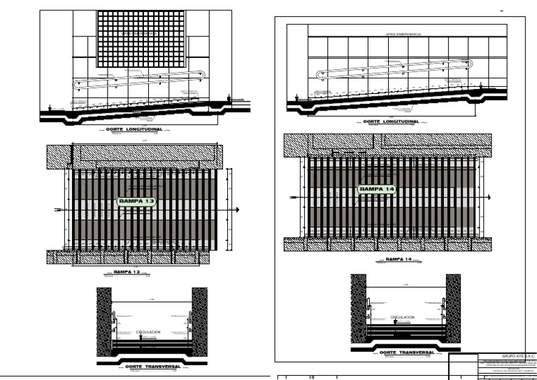 Rampa 13 y 14 Replanteadas | PDF | Materiales