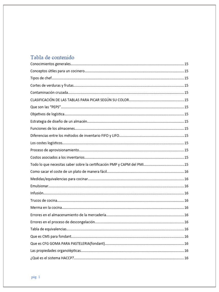 Libro General Cocina Internacional | PDF | ensalada | Chatney