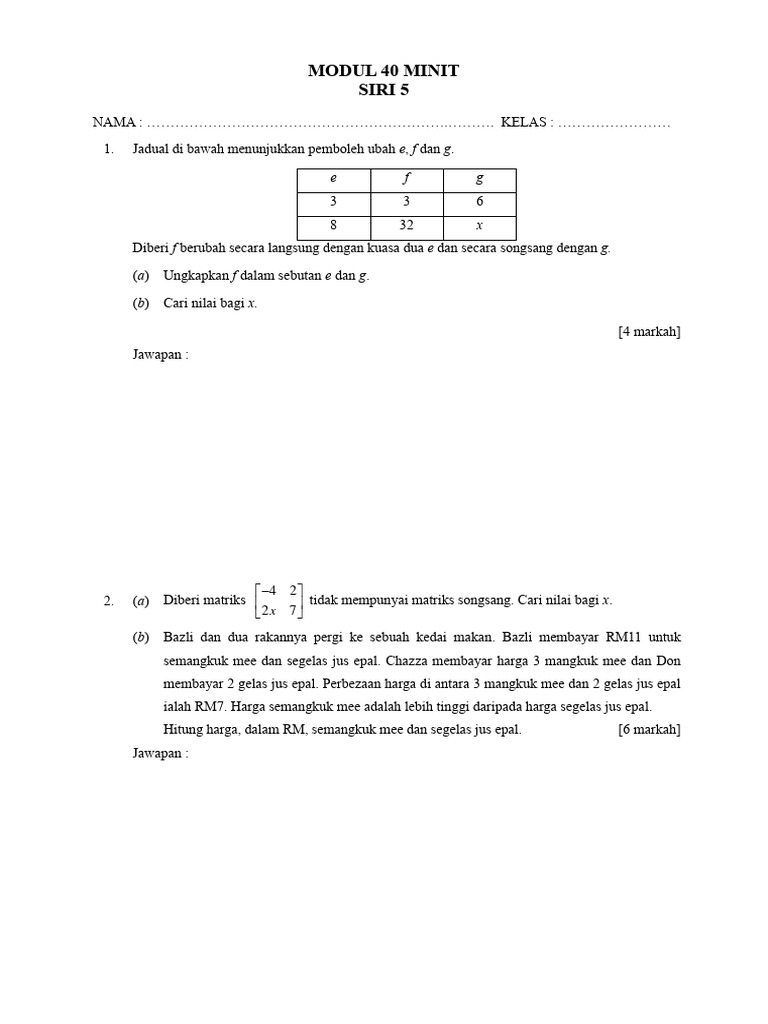 Modul Siri 5 Pdf