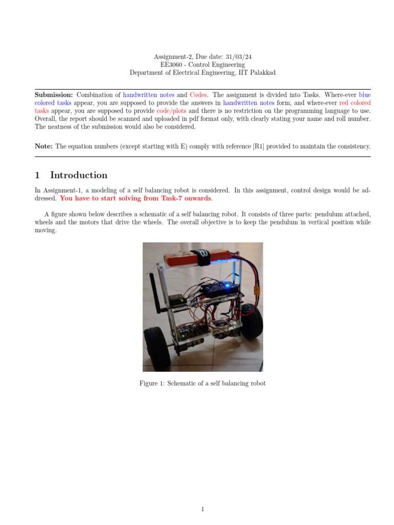 Assignment 2 | PDF | Control Theory | Applied Mathematics