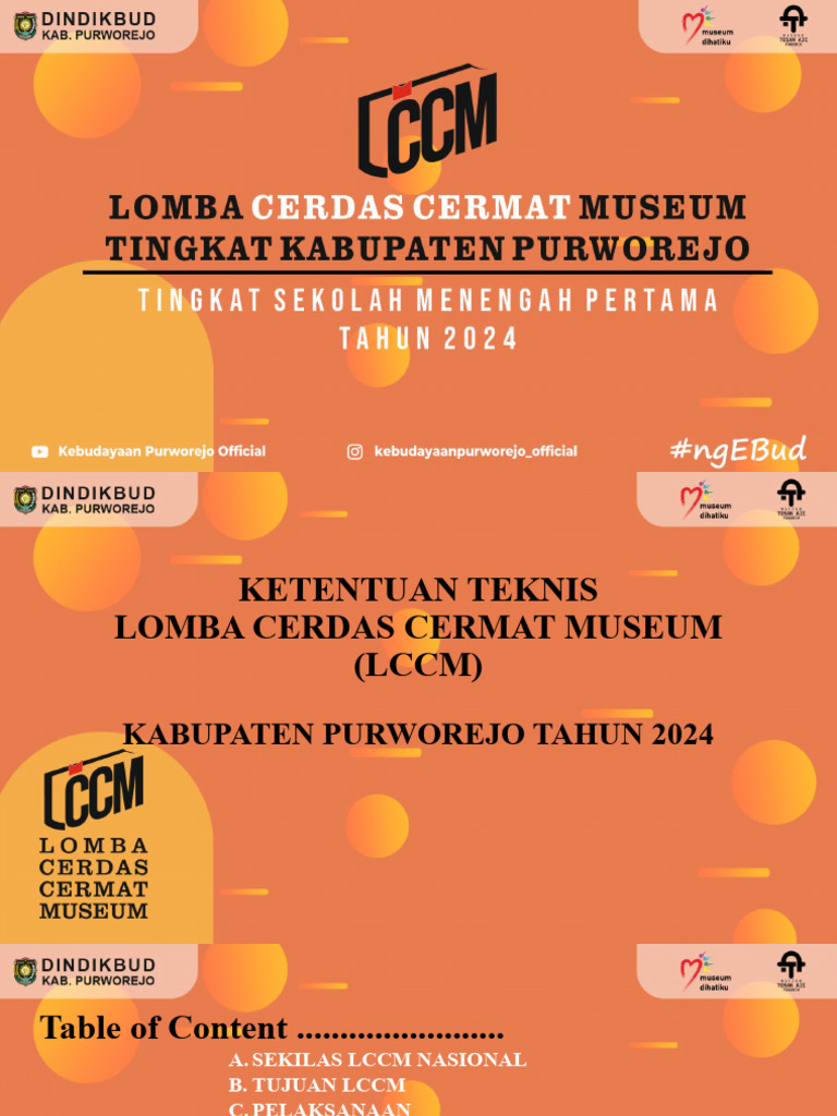 Panduan LCCM 2024-Purworejo | PDF