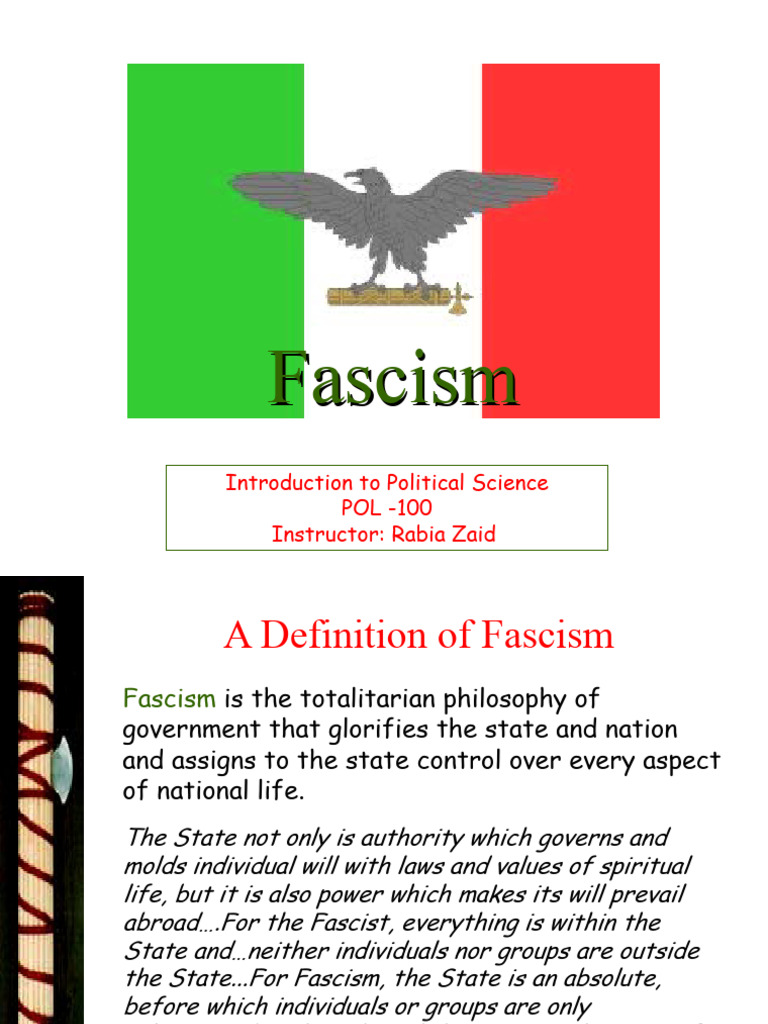 Fascism | PDF | Benito Mussolini | Fascism